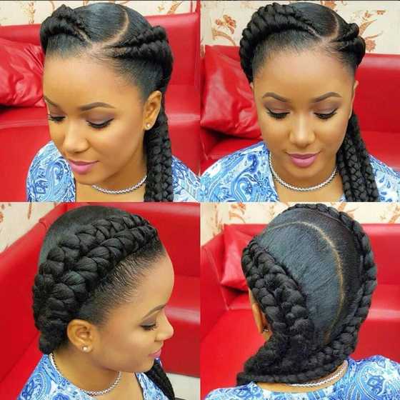 Latest Nigerian cornrow hairstyles - Briefly.co.za