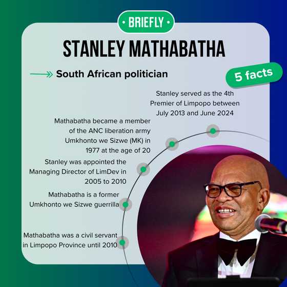 Stanley Mathabatha's biography: from Limpopo Premier to Deputy Minister - Briefly.co.za