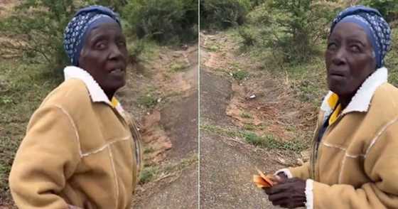 BI Phakathi Leaves Gogo Speechless, Emotional Clip After Blessing Her ...