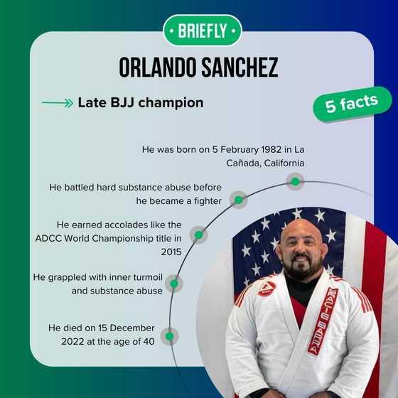 Orlando Sanchez: The truth behind the BJJ champion's death - Briefly.co.za