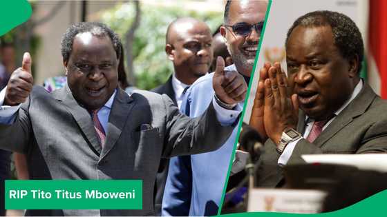Tito Mboweni Funeral: Public Viewing Held as President Cyril Ramaphosa ...