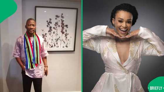 Pearl Thusi and Baby Daddy Walter Mokoena Accompany Daughter to Matric ...