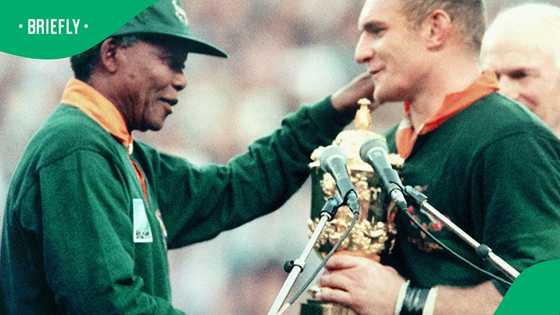 Springboks Legend Francois Pienaar Spotted With Marathon Great Eliud ...