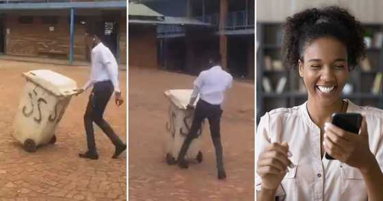 Video of Mzansi Learner Dancing While Taking Out the Trash Is a Whole ...