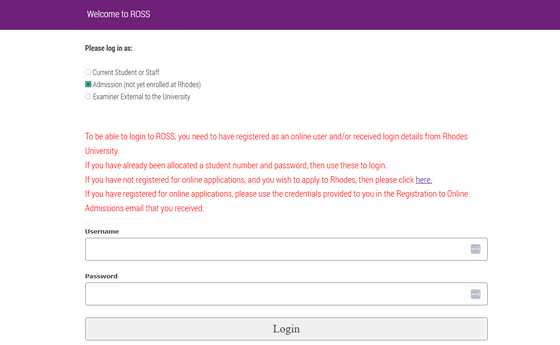 Rhodes University online application for 2026: dates, fees, and ...