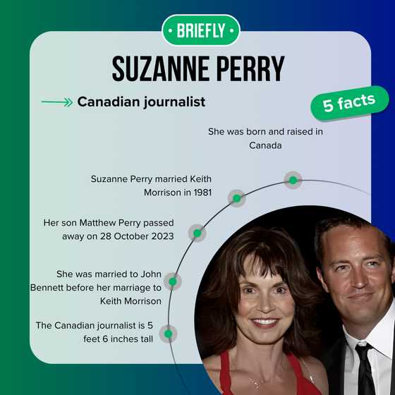 Who is Keith Morrison's wife? All about Suzanne Perry - Briefly.co.za