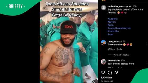 “African Churches Smooth”: US Man Catches Smooth Vibes of SA Church ...