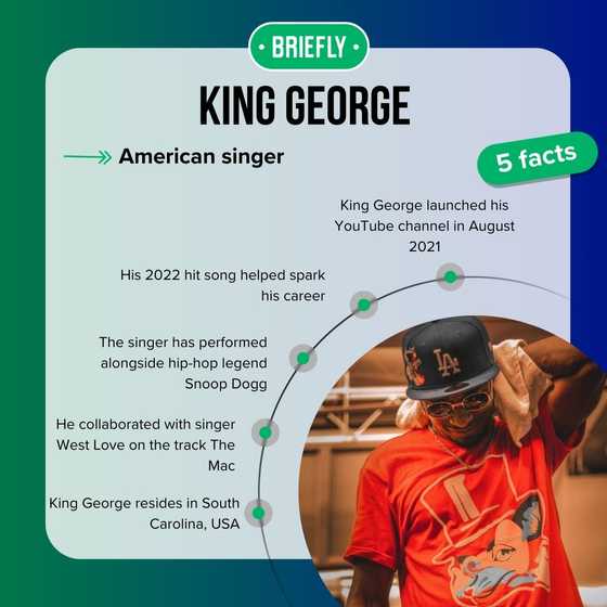 Who is King George? Singer's age and path to R&B stardom - Briefly.co.za