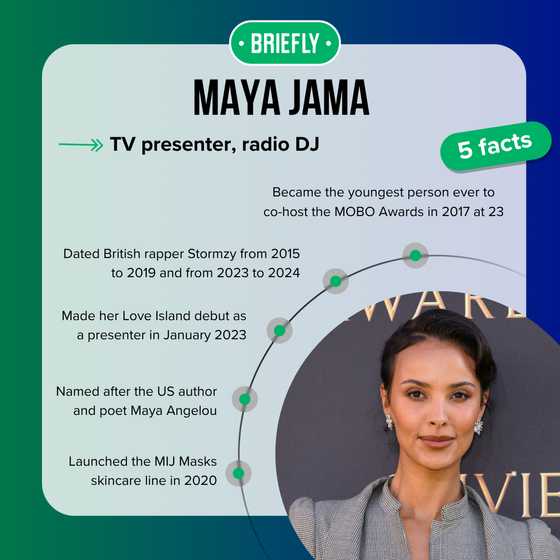 Who are Maya Jama's parents? The story of Sadie and Hussein Jama ...