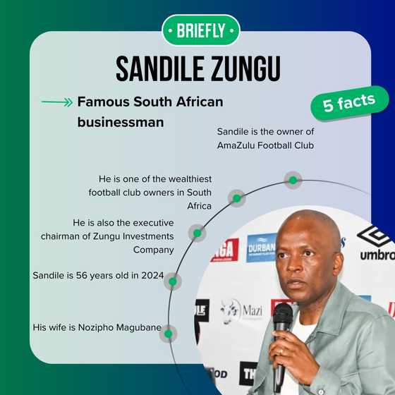Sandile Zungu's net worth: how the AmaZulu boss spends his fortune - Briefly.co.za