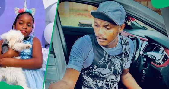 Shebeshxt Shows Off Tattoo of His Late Daughter Onthathile, SA Comforts ...