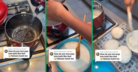 Mzansi Woman Makes Perfect Pap Balls With Easy TikTok Tutorial, Leaves ...