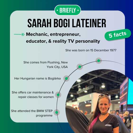 Sarah Bogi Lateiner Everything We Know About All Girls Garage Host