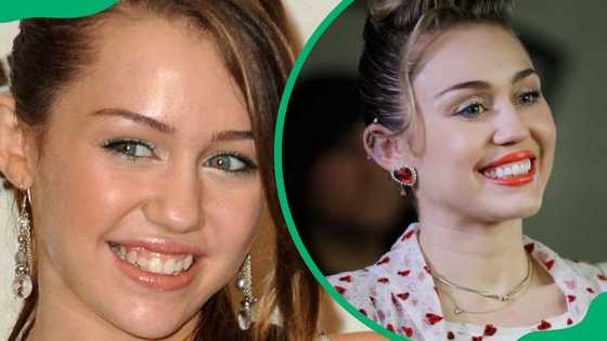 Miley Cyrus' teeth transformation: Before and after - Briefly.co.za