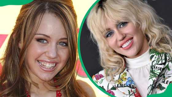 Miley Cyrus' teeth transformation: Before and after - Briefly.co.za