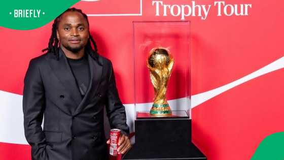 Bafana Bafana Legend Siphiwe Tshabalala Gifts Son an Autism Centre for ...
