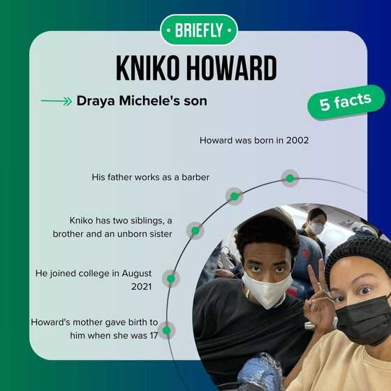 Kniko Howard's dad: Who is Draya Michele's baby daddy? - Briefly.co.za
