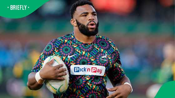 Springboks Star Vincent Tshituka Shows Off Gorgeous Wife Katlego Monare ...