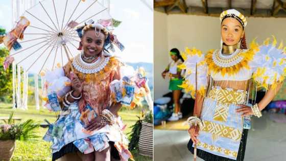 Minnie Dlamini Showers ‘Umkhokha’ Actress Hope Mbhele With Her Flowers ...