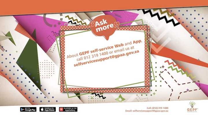 GEPF self-service login register: how to do GEPF self-service ...