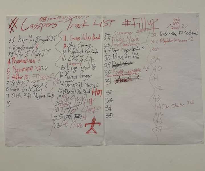 Cassper Nyovest Seemingly Leaks Performance Track List for Fill Up ...