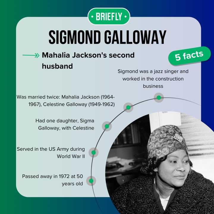 Who was Sigmond Galloway? All about Mahalia Jackson's ex-husband ...