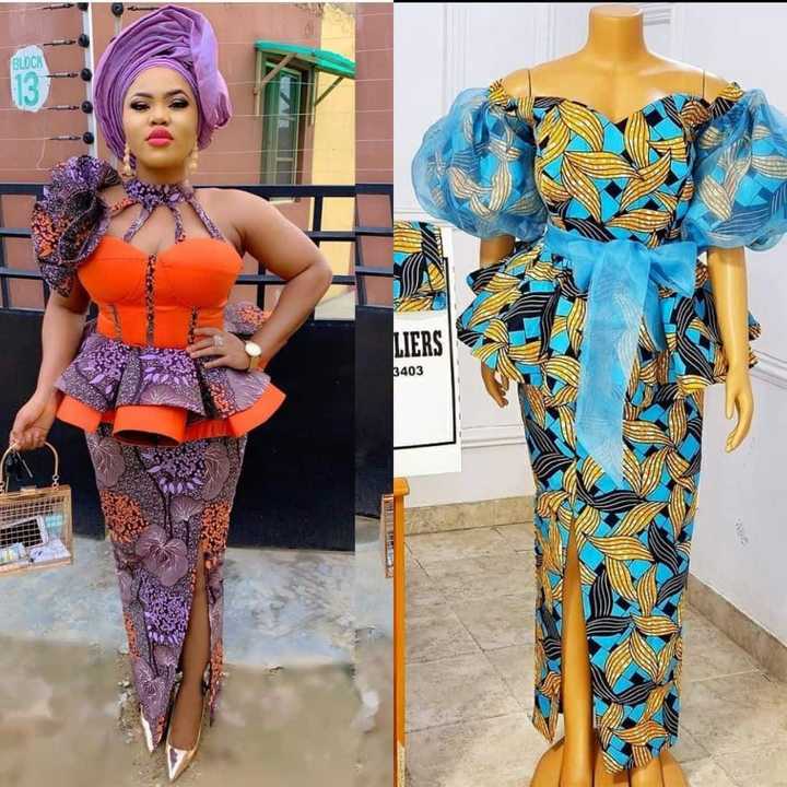 50+ trendy Slit and Kaba style designs for ladies (with images ...