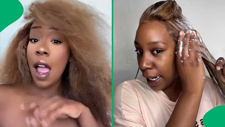 Woman Leaves Netizens in Awe After Straightening Curly and Tangled ...