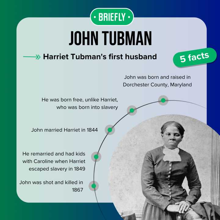 The story of John Tubman: Harriet Tubman's first husband - Briefly.co.za