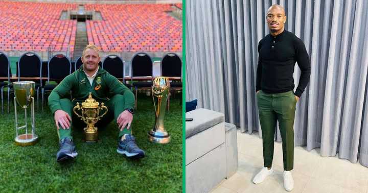 Springboks Champions Vincent Koch and Makazole Mapimpi Show Off New ...