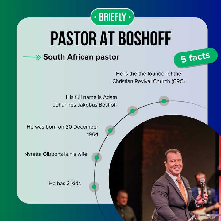 Who is Pastor At Boshoff? Age, wife, family, accident, CRC, exposed ...