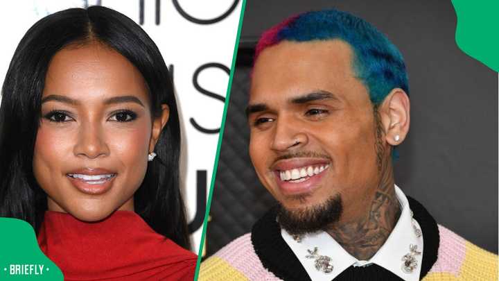 Chris Brown Seen Exchanging Laughs With His Ex-girlfriend Karrueche ...