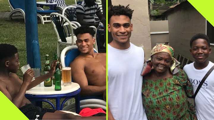 Kobbie Mainoo: Old Photos Show Man United Star and His Brother ...