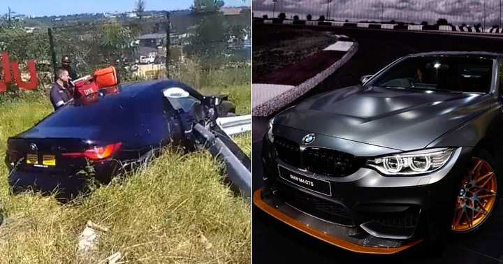 Man’s New BMW M4 Wrecked and Driver Loses His Leg Delivering Car From ...