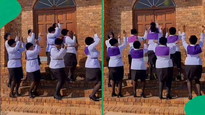 Church Women Slay Mkhukhu Dance Challenge in a Video, Mzansi Impressed ...