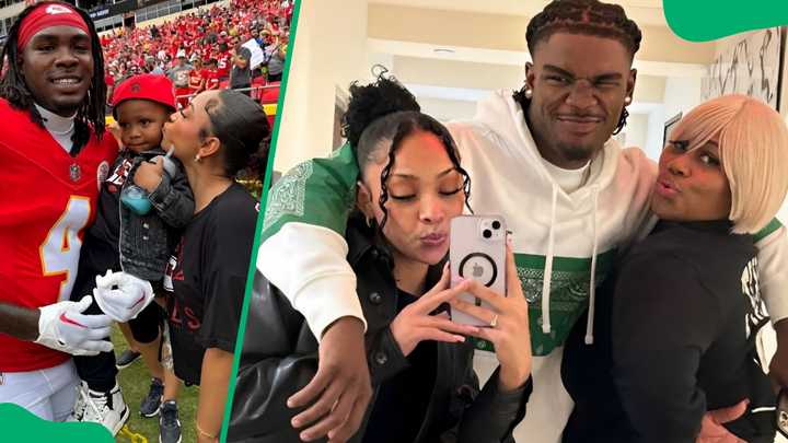 Meet Rashee Rice's dad and mom: Drashee Rice and Marsha Kearney ...