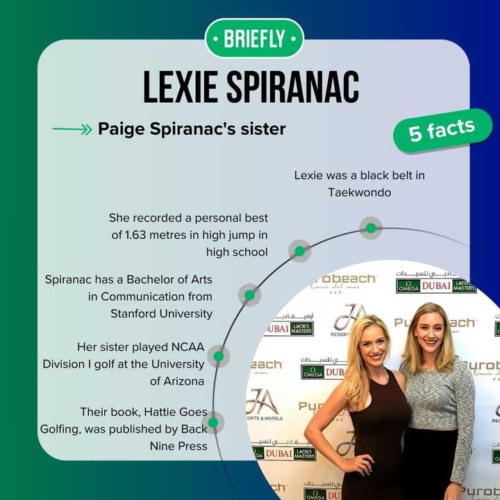 Who is Lexie Spiranac? Get to know Paige Spiranac's sister - Briefly.co.za