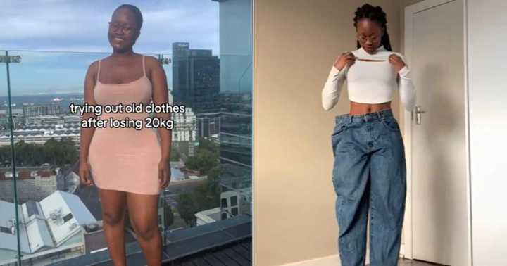 TikTok Video of Woman’s 20kg Weight Loss Amazes Mzansi As She Tries On ...