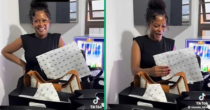 Viral Sensation Ntandokazi Scores Big Gifts From SA Brands, Unboxing ...