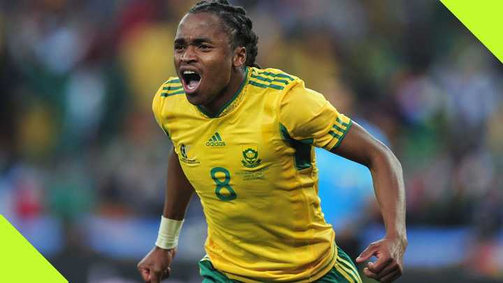 Siphiwe Tshabalala Meets Peter Drury 14 Years After World Cup Epic ...