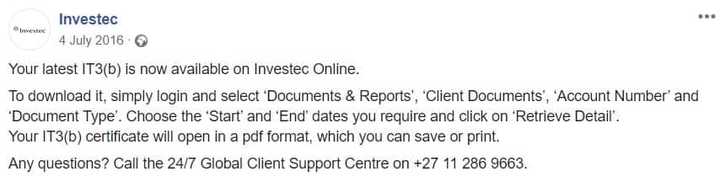 Easy steps to get an IT3b certificate from Capitec, Nedbank, FNB, Standard Bank - Briefly.co.za