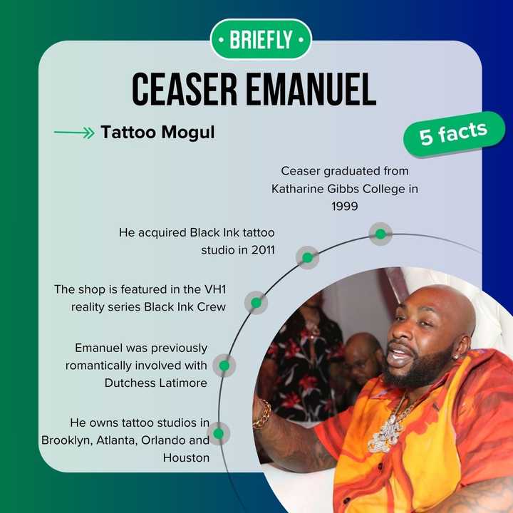 Who is Ceaser from Black Ink? Meet the tattoo mogul behind the show ...