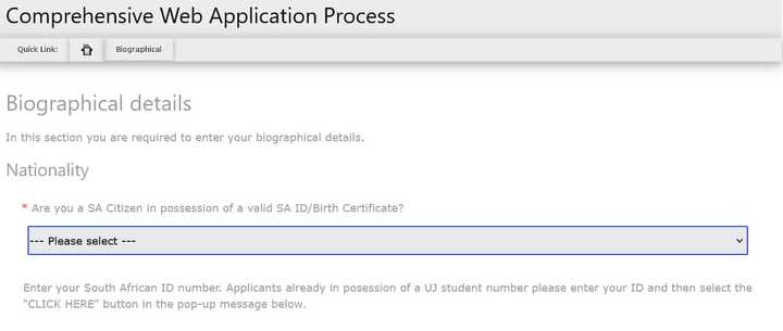 UJ online application 2026: Registration, requirements and fees ...