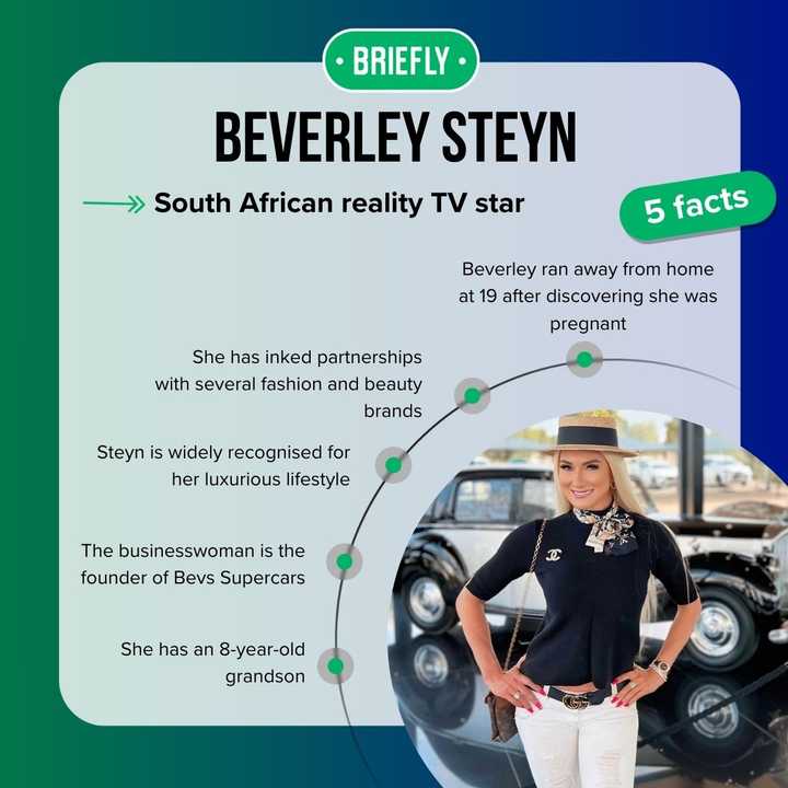 Meet Beverley Steyn: The life story of The Real Housewives of Cape Town star - Briefly.co.za