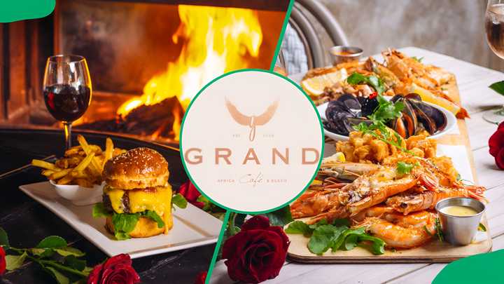 Grand Africa Café & Beach menu with updated prices - Briefly.co.za