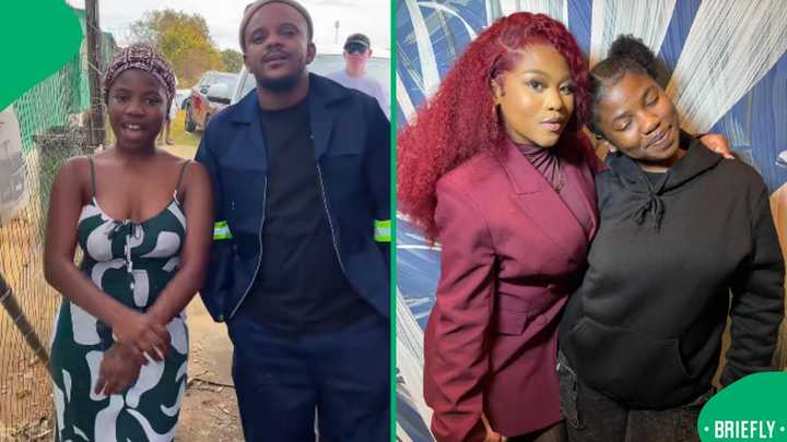 Young Lady Bumps into Njelic and Plays Him Her Song, Mzansi Praises Her ...