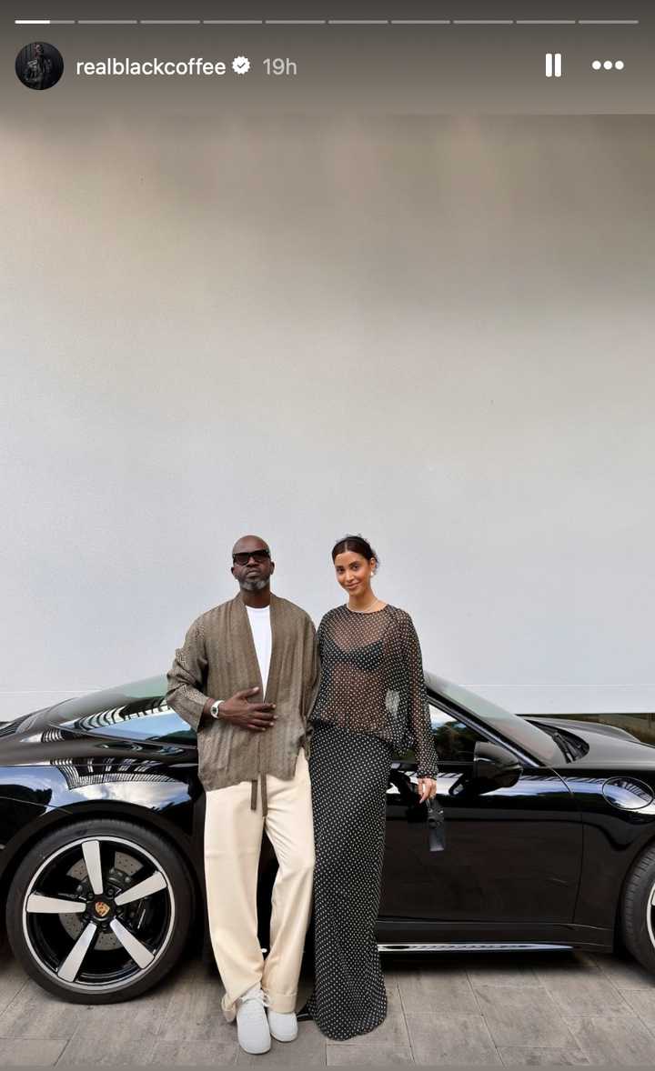 Black Coffee and Victoria Gonzalez Romance Blossoms Despite Controversy ...