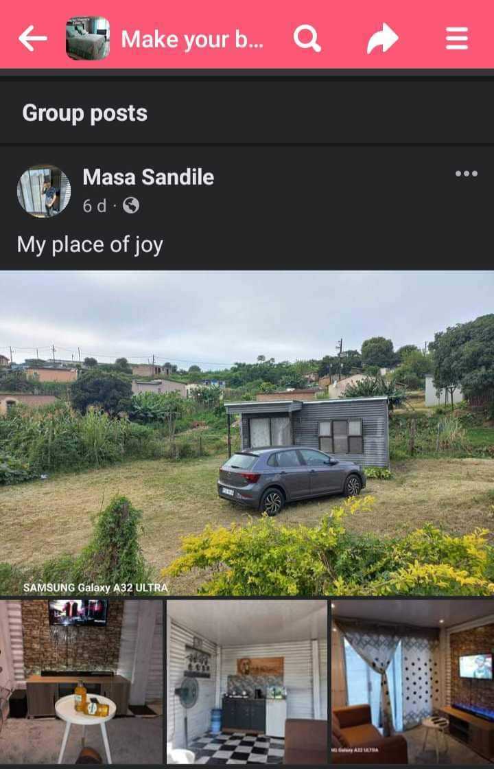 Young South African Man Shows Off His Beautifully Decorated Shack ...