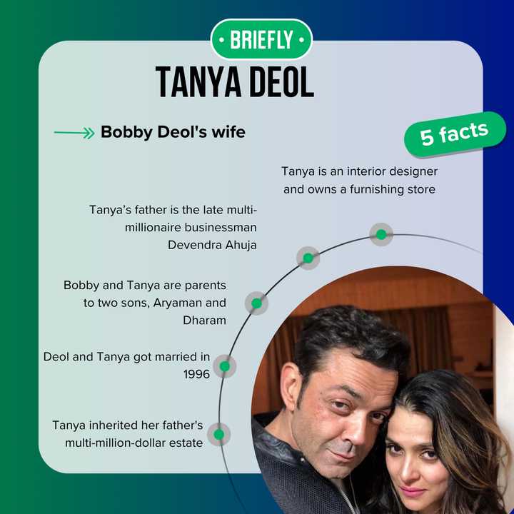 Who is Bobby Deol's wife? Meet Tanya Deol, entrepreneur and designer ...