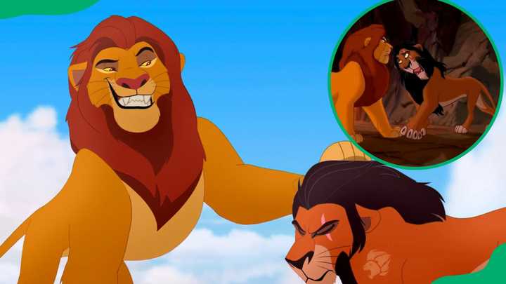 How did Scar get his scar in The Lion King? 2 origin stories compared ...